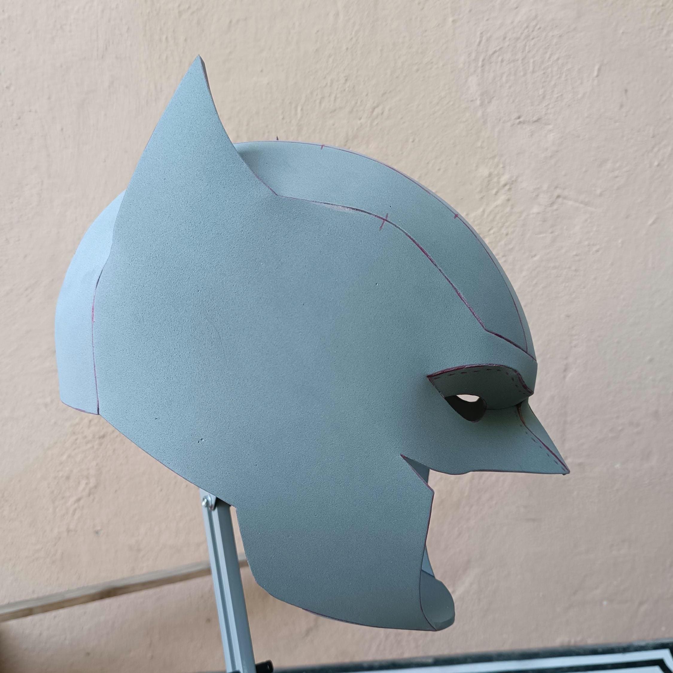 Batman Cowl Foam Template - Etsy