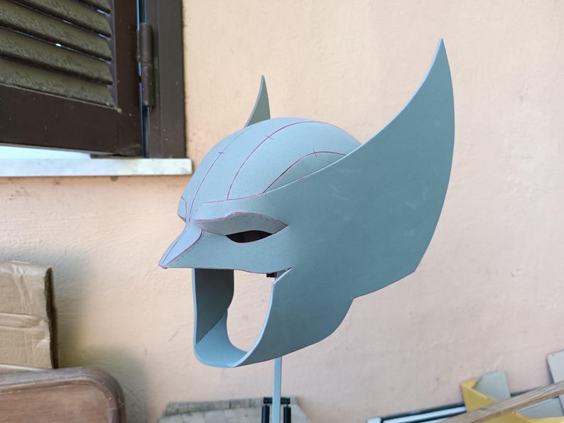 Wolverine Cowl Foam Template - Etsy