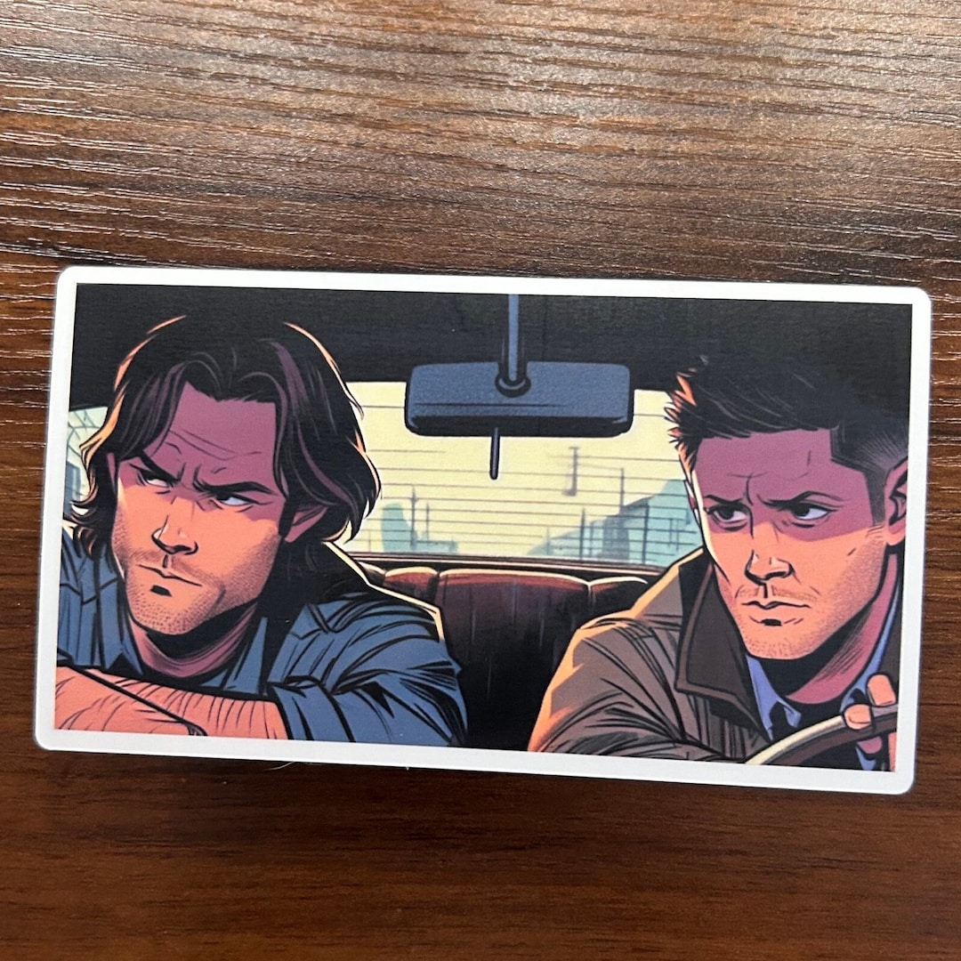 Sam & Dean Winchester Baby Sticker - Etsy