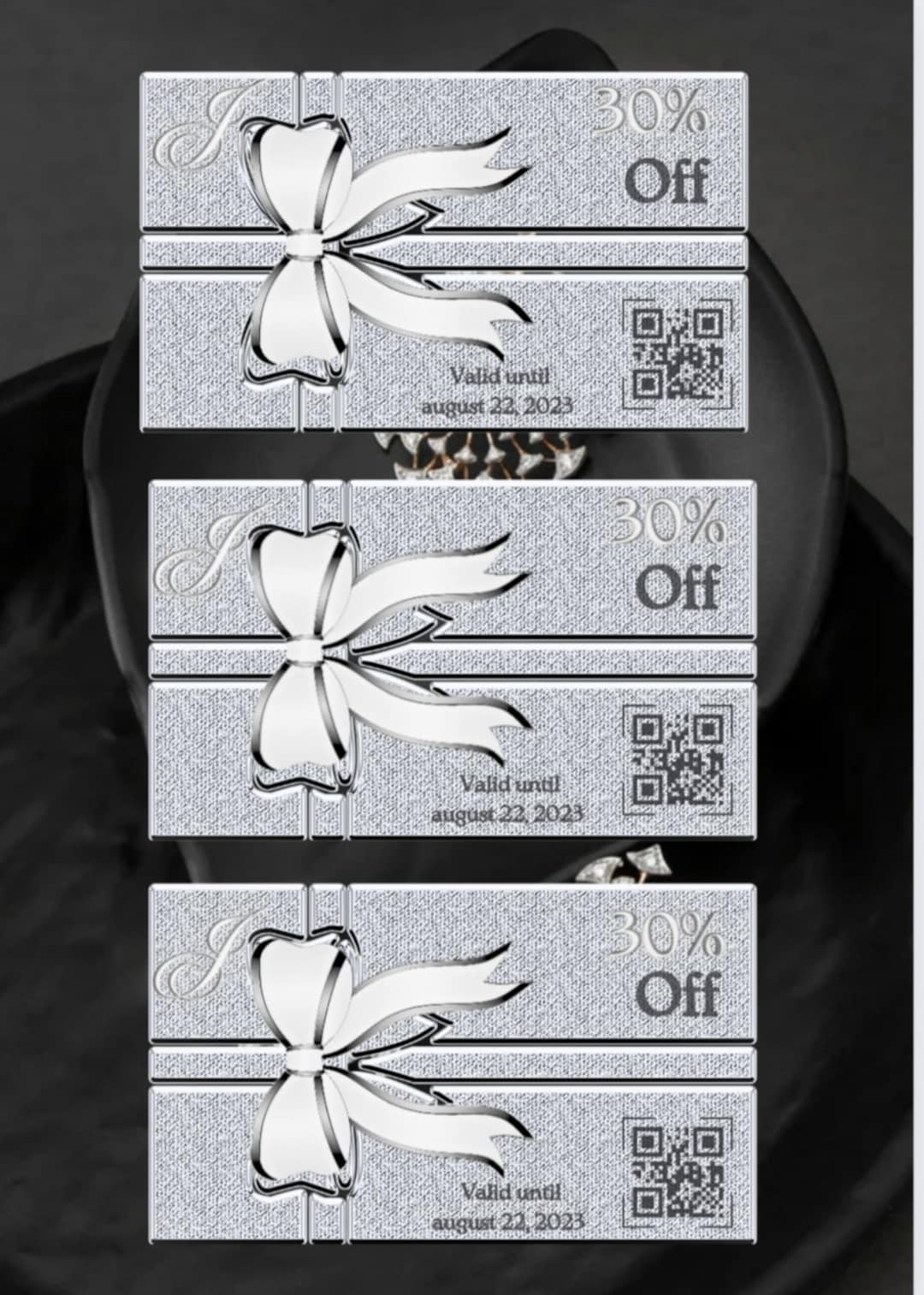 Premium Coupon Card Digital and Printable With Lux Color - Etsy