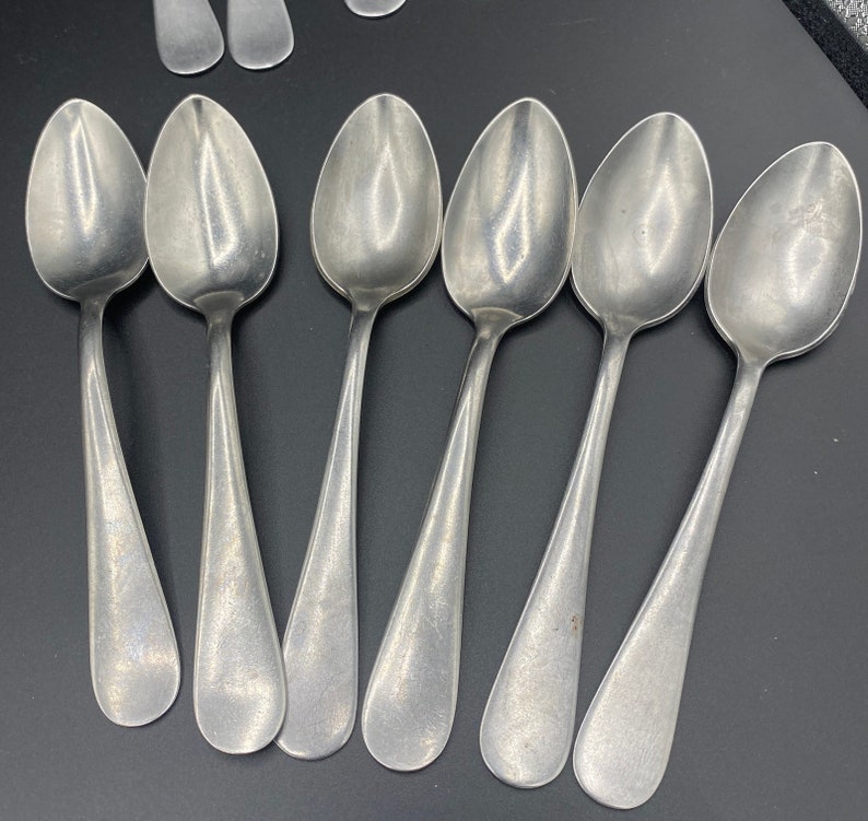 Lot 20 VTG ROYAL Stainless ALLEGHENY Metal Windor Knife Flatware Forks ...