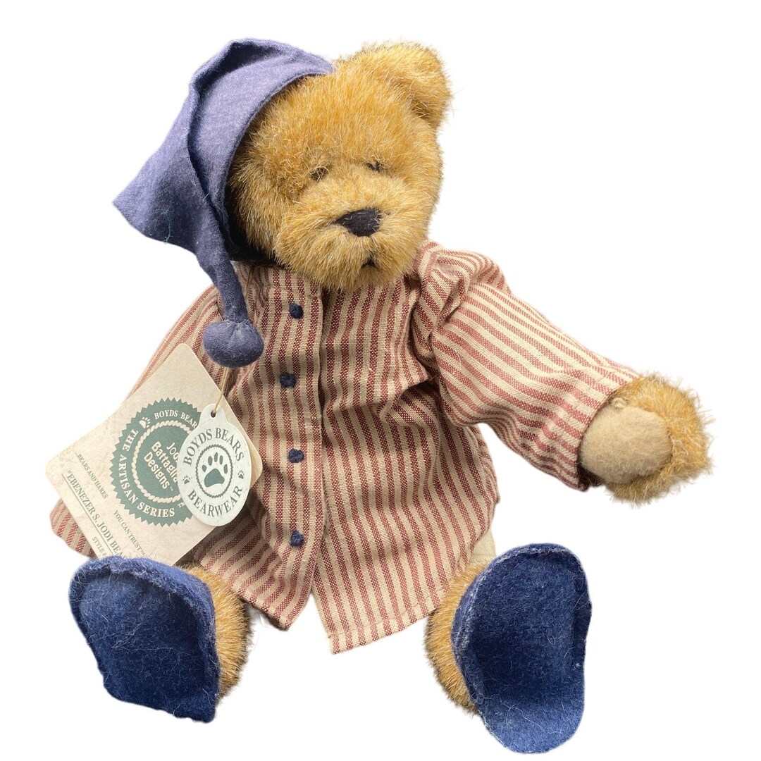 Vintage Boyds Bears Ebenezer S. Jodi Bear Plush Christmas Jody ...