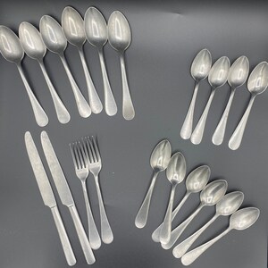 Lot 20 VTG ROYAL Stainless ALLEGHENY Metal Windor Knife Flatware Forks ...