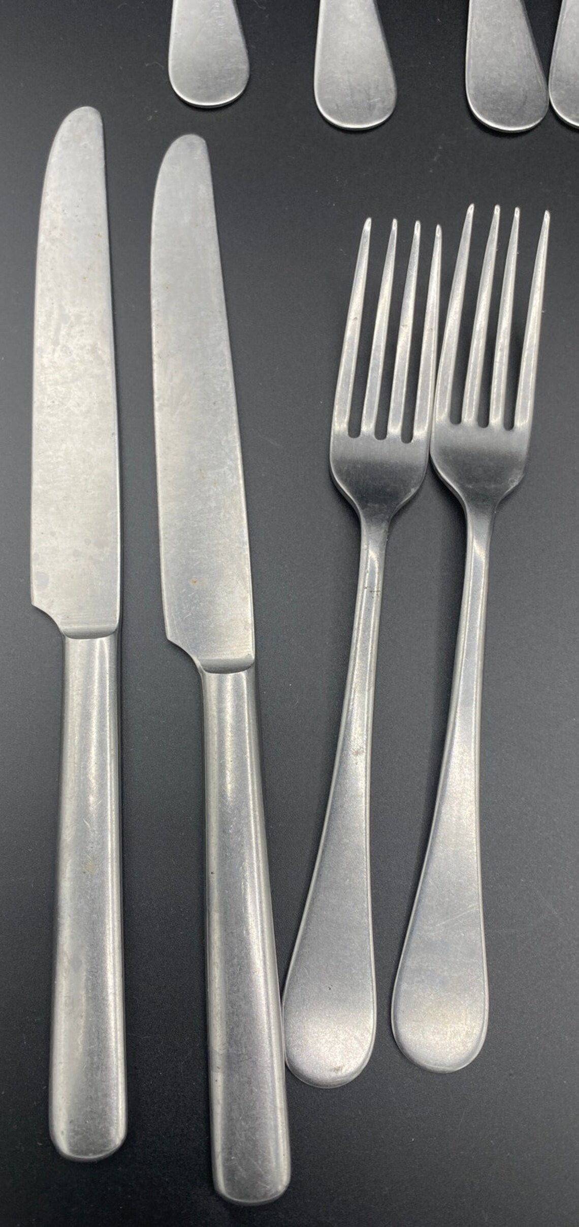 Lot 20 VTG ROYAL Stainless ALLEGHENY Metal Windor Knife Flatware Forks ...