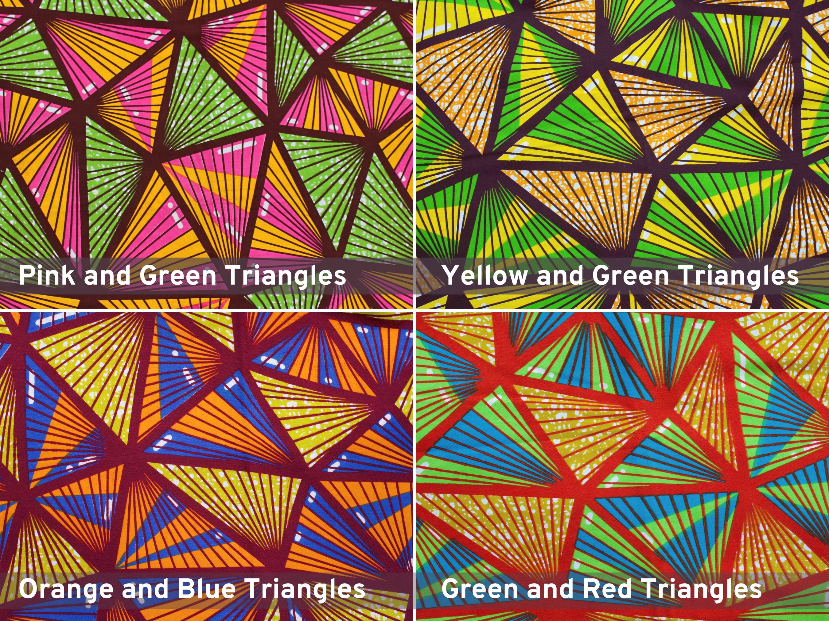 GTP African Wax Print Fabrics by the Yard - Etsy