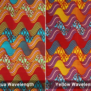 GTP African Wax Print Fabrics by the Yard - Etsy