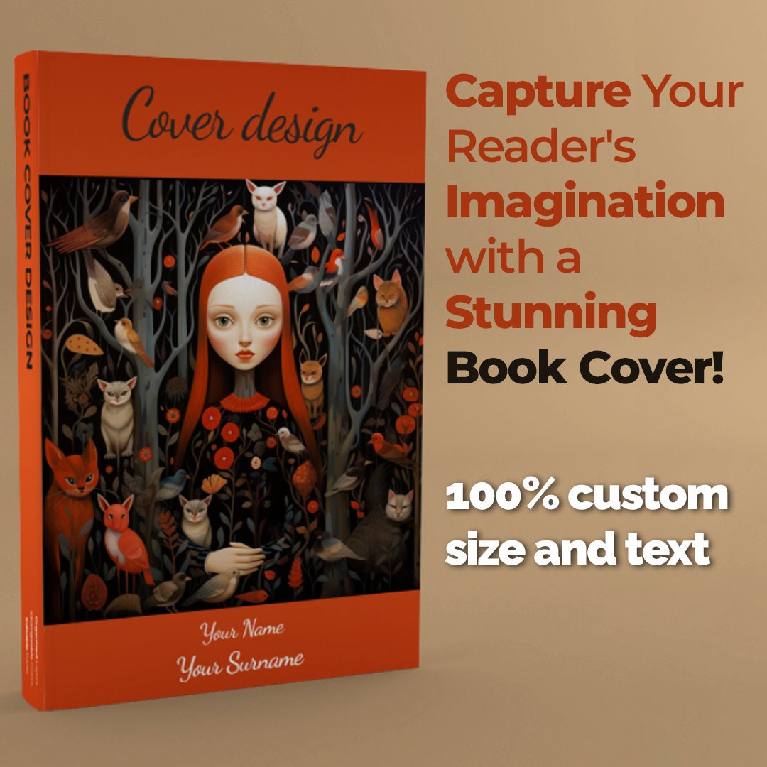 We Will Create a Custom Cover Design for Your Ebook - Etsy