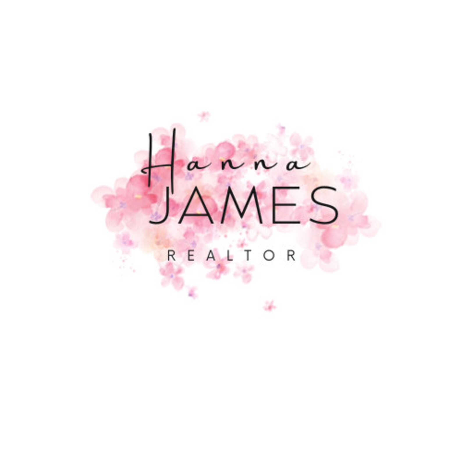 Professional Watercolor Realtor Logo Bundle of 6, Canva Editable Logos ...