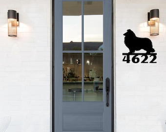 Shetland Sheepdog Metal Mailbox Topper / Sign Hardware Included Sheltie ...