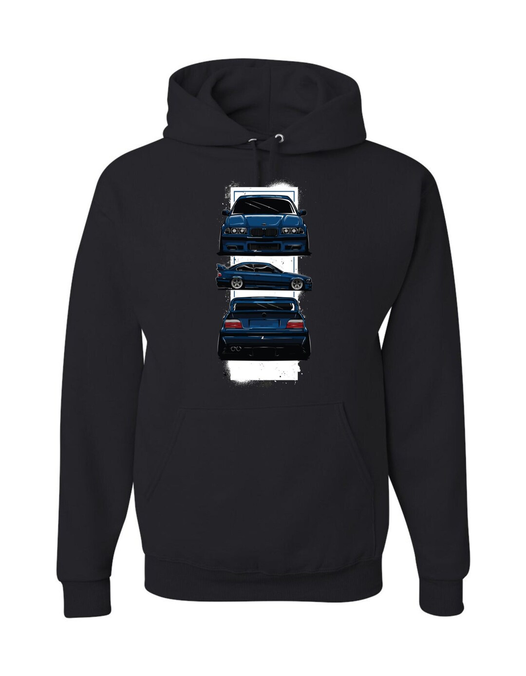 E36 M3 3 Series Profile Car JDM Car Hoodie Racing Initial D - Etsy