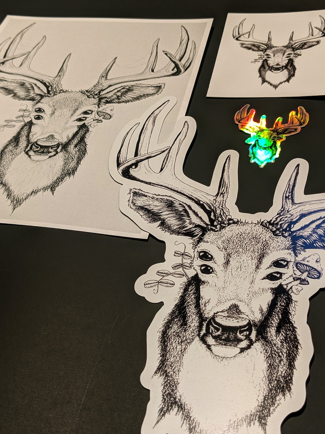 Cosmic Deer Package - Etsy