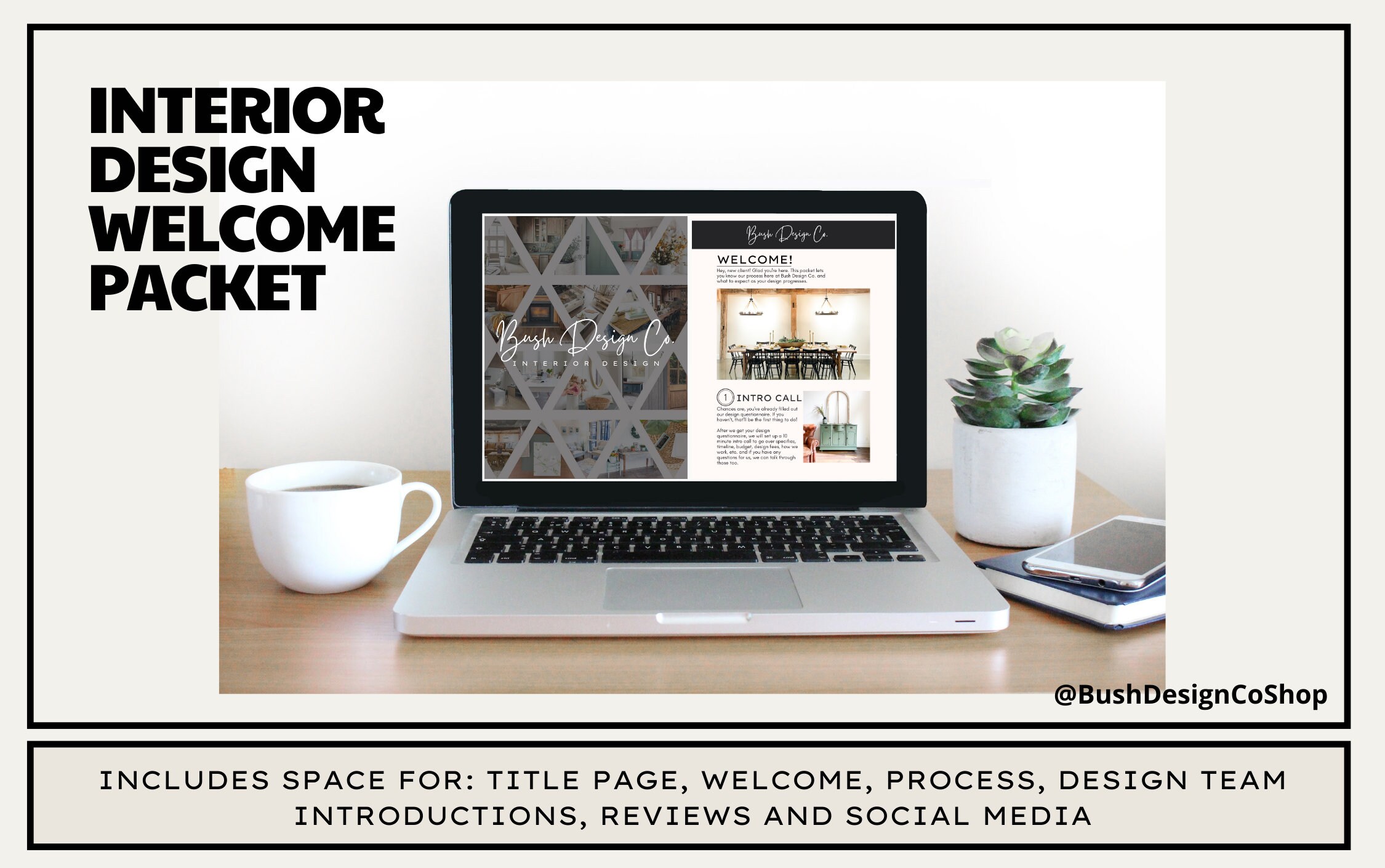 New Client Welcome Packet Template, Customizable and Editable Welcome ...