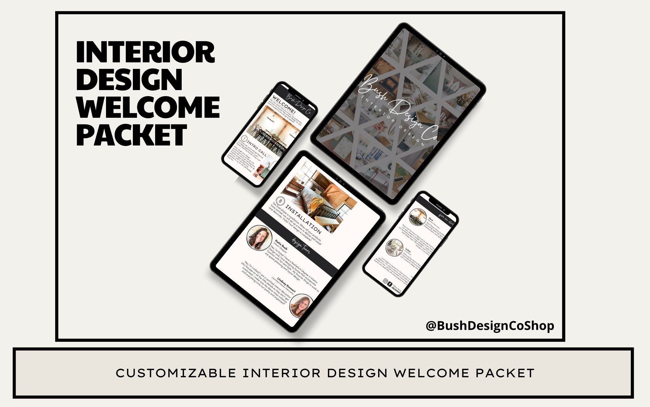 New Client Welcome Packet Template, Customizable and Editable Welcome ...
