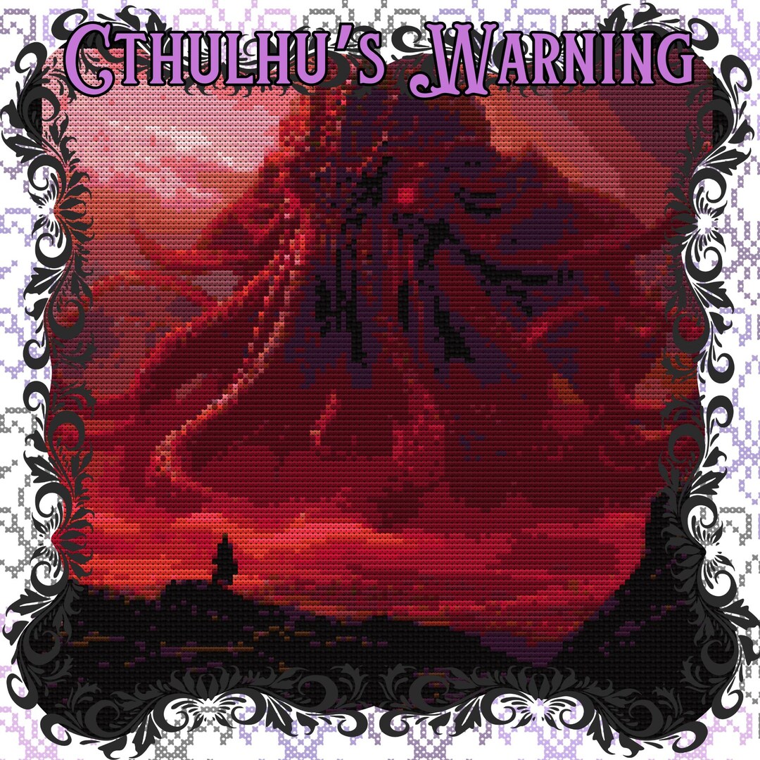 Cthulhu’s Delight - Cross Stitch Pattern - Etsy