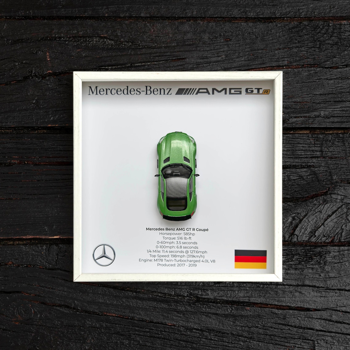 Mercedes Benz AMG GTR 3D Shadow Box Framed Gift - Etsy