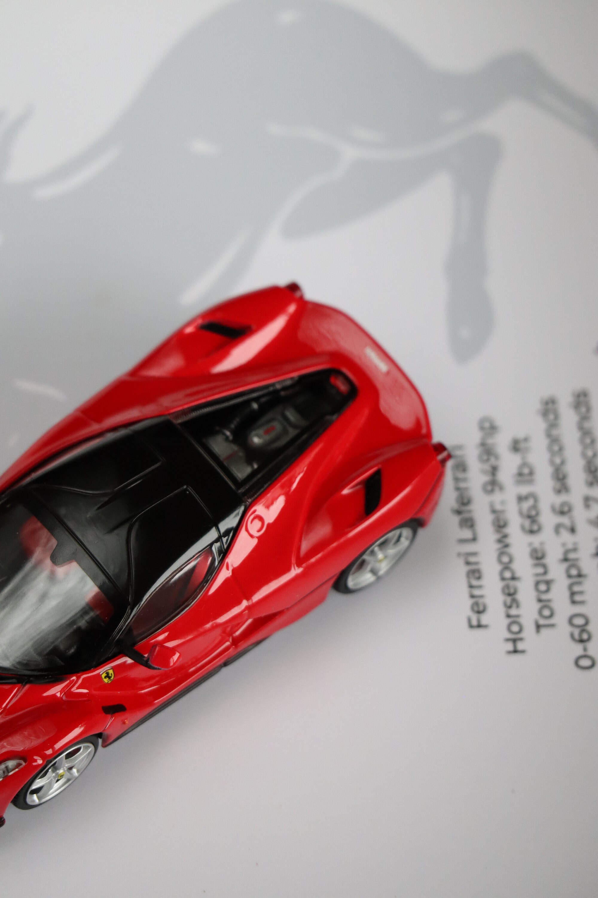 Ferrari Laferrari 3D Shadow Box Framed Gift - Etsy