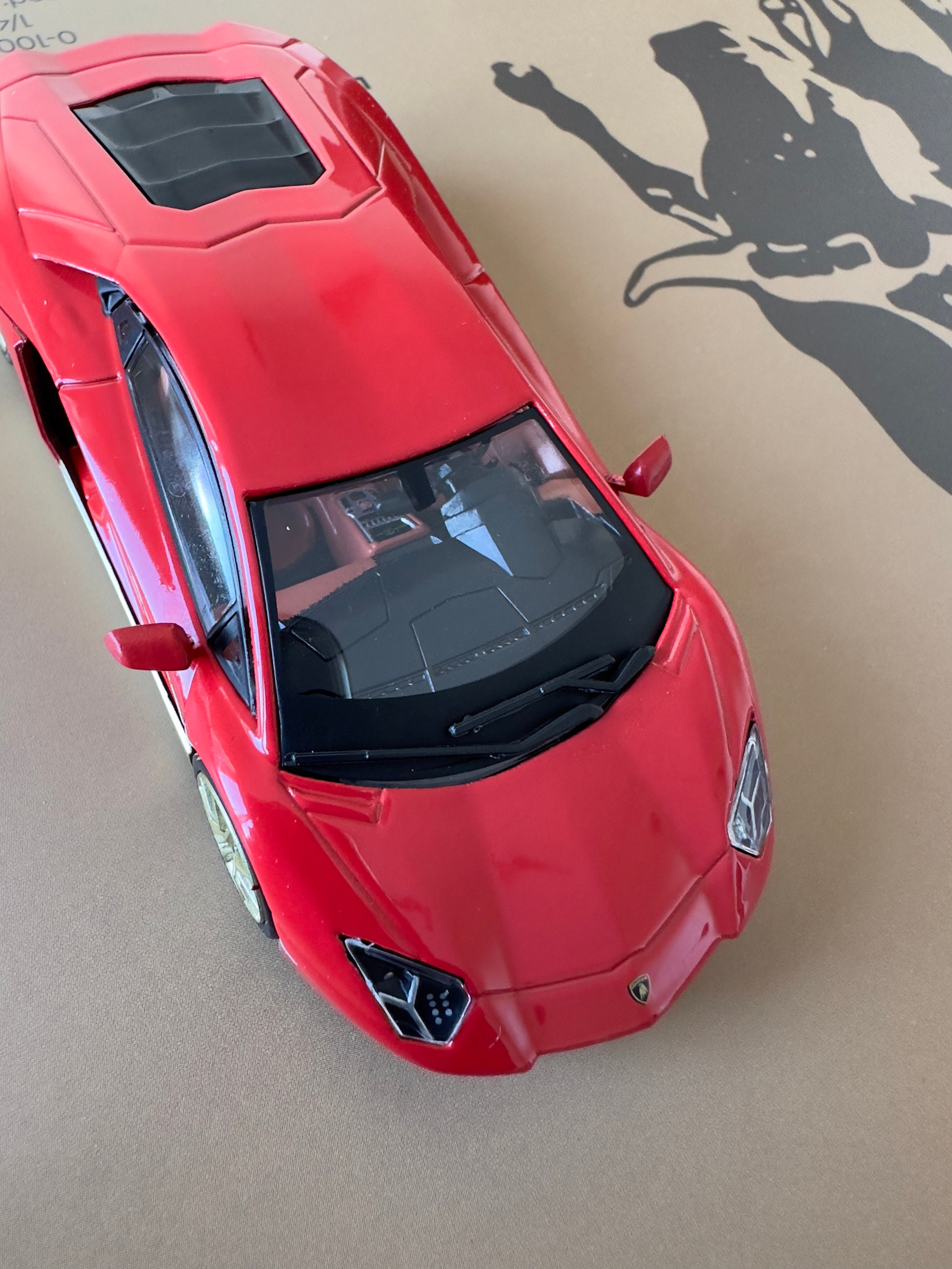 Lamborghini Aventador LP700-40 50th Anniversary Miura Homage 3D Shadow ...