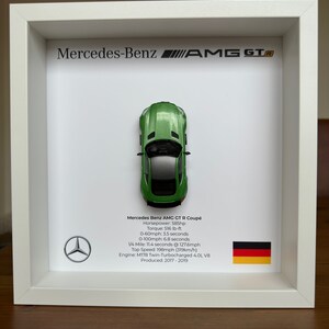 Mercedes Benz AMG GTR 3D Shadow Box Framed Gift - Etsy