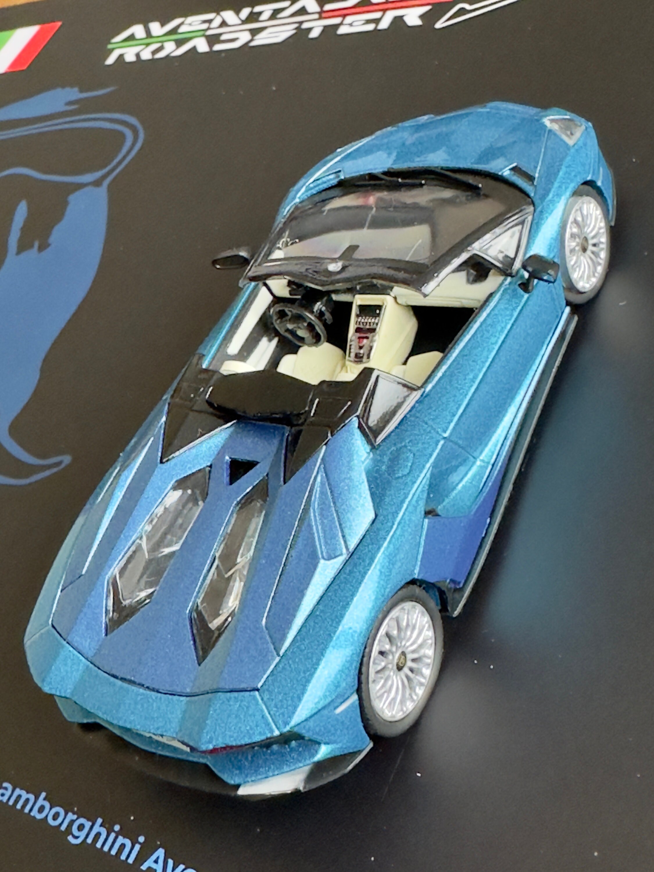 Lamborghini Aventador S Roadster Blue 3D Shadow Box Framed - Etsy UK