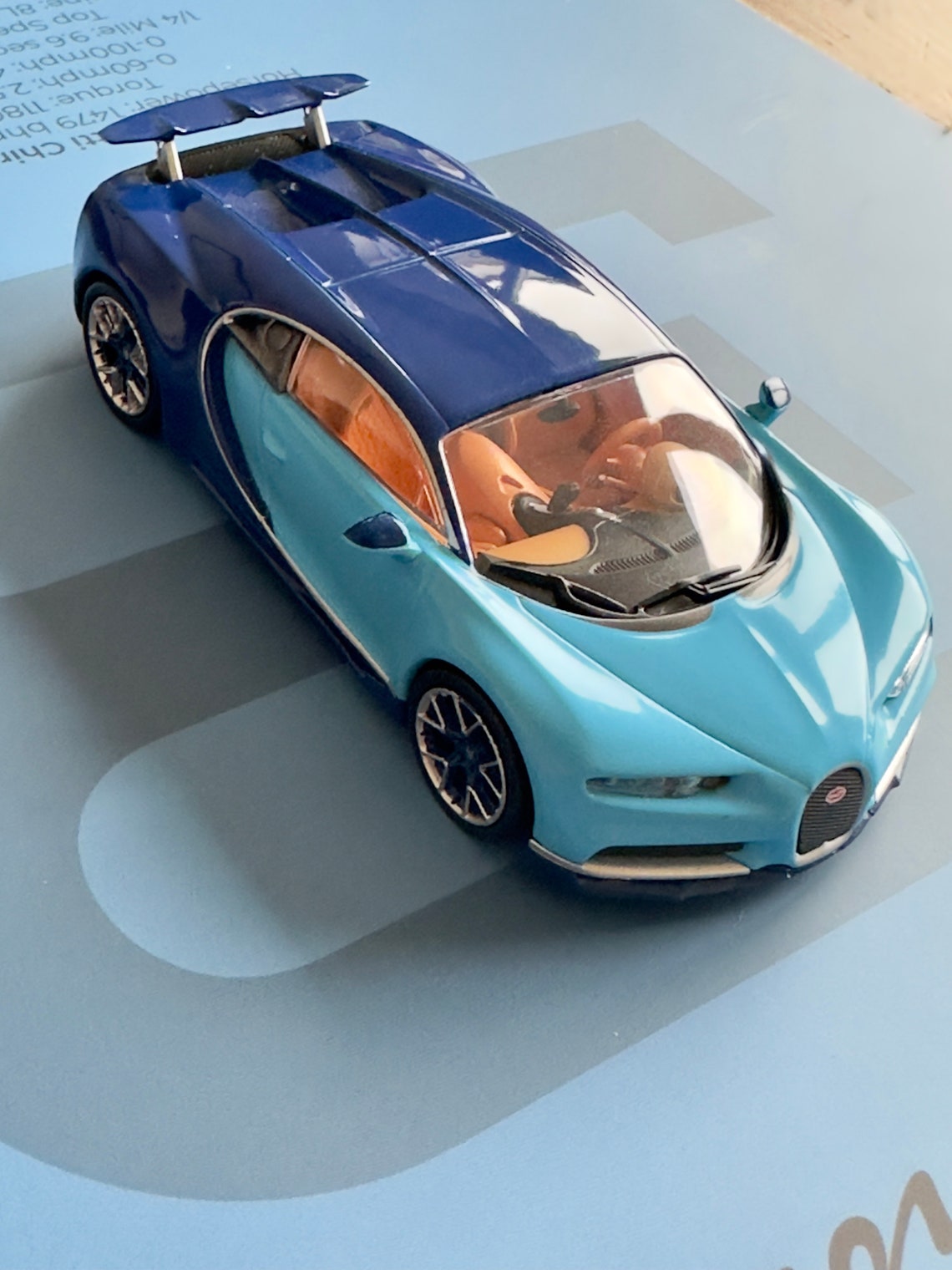 Bugatti Chiron Blue 3D Shadow Box Framed Gift Car - Etsy