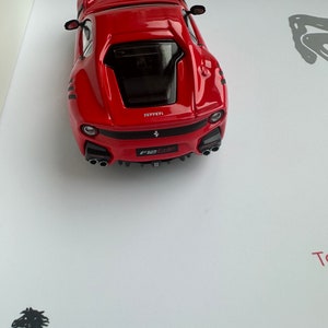 Ferrari F12 TDF 3D Shadow Box Framed Gift - Etsy