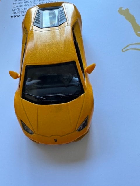 Lamborghini Hurracan Yellow 3D Shadow Box Framed Gift Car - Etsy