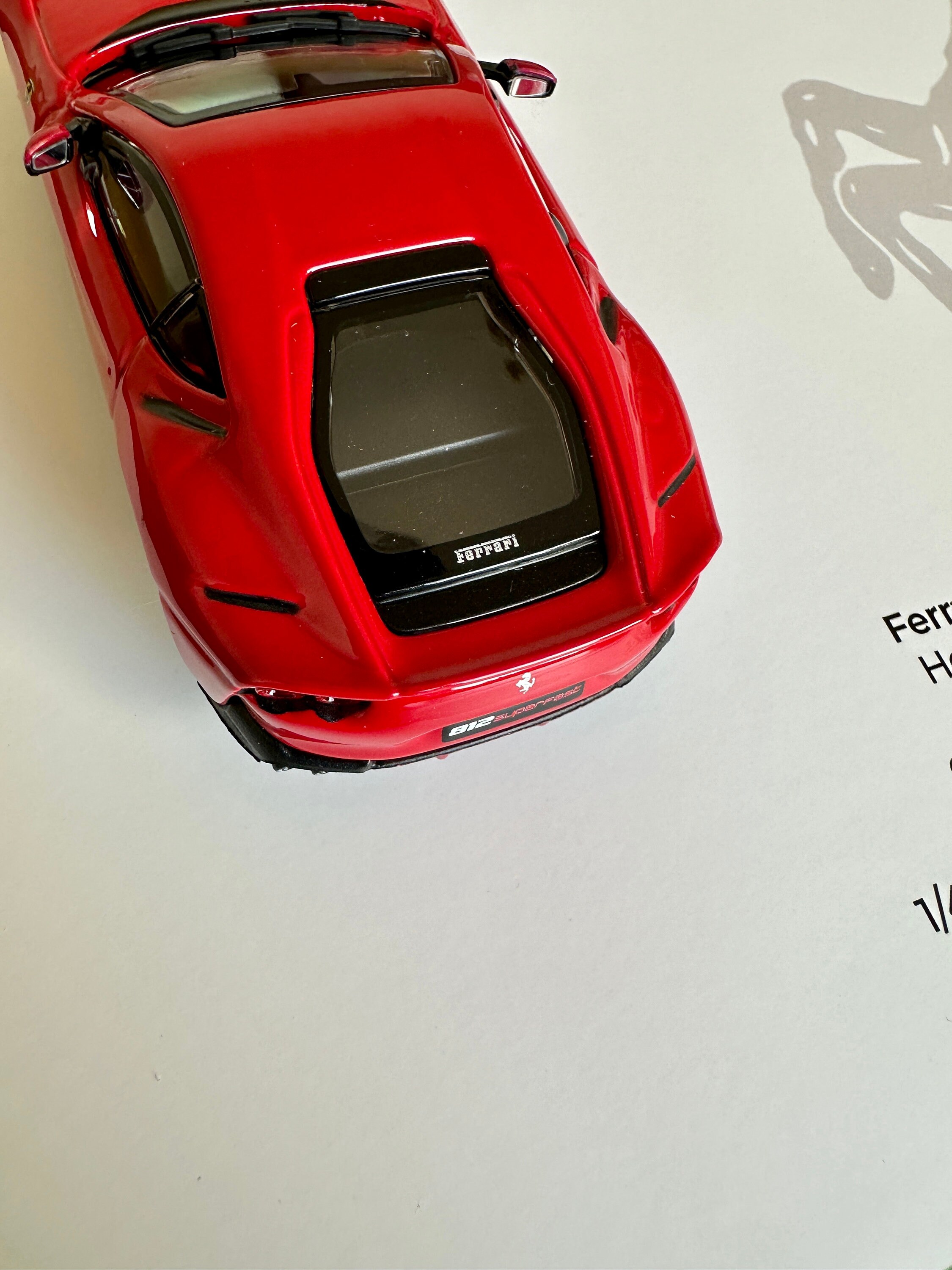 Ferrari 812 Superfast 3D Shadow Box Framed Gift - Etsy