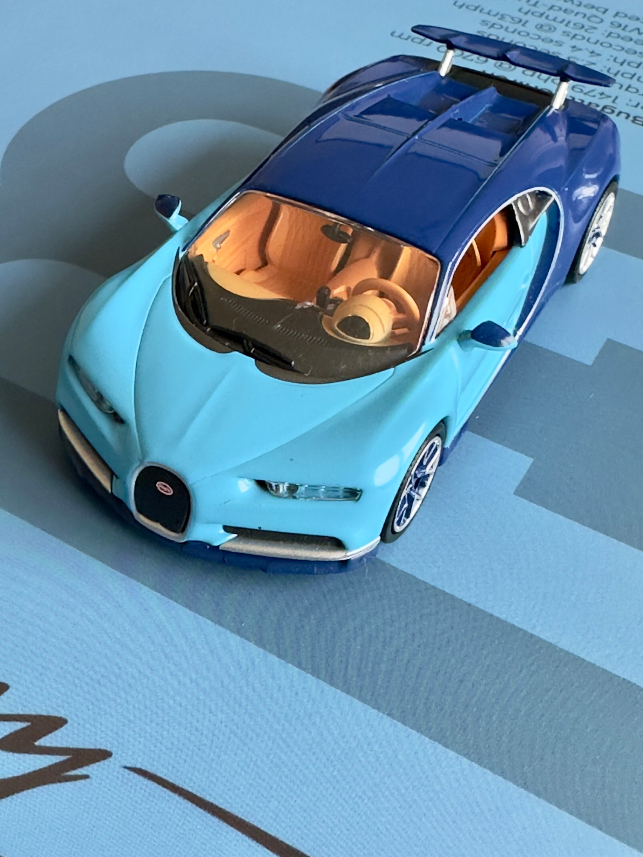 Bugatti Chiron Blue 3D Shadow Box Framed Gift Car - Etsy