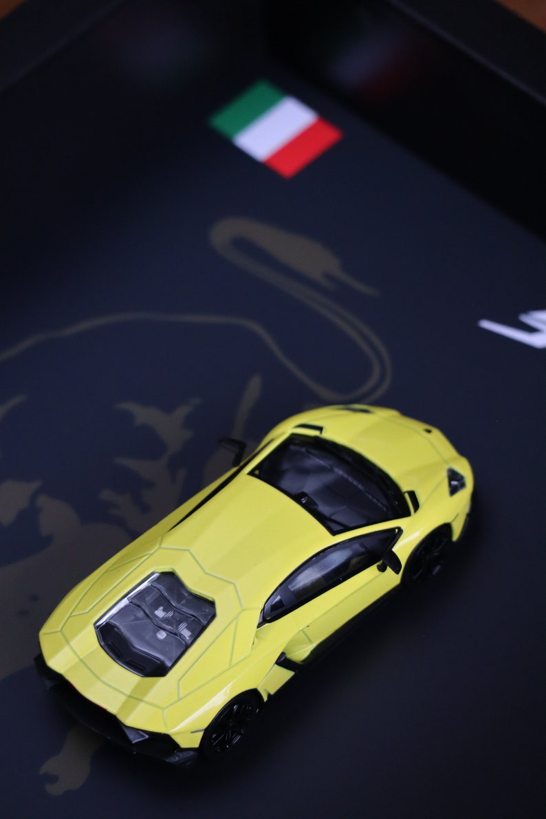 Lamborghini Aventador 50th Aniversario 3D Shadow Box Framed Gift - Etsy