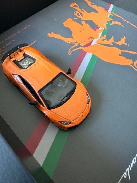 Lamborghini Huracan Performante Orange 3D Shadow Box Framed Gift Car - Etsy