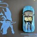 Lamborghini Aventador S Roadster Blue 3D Shadow Box Framed Gift Car - Etsy