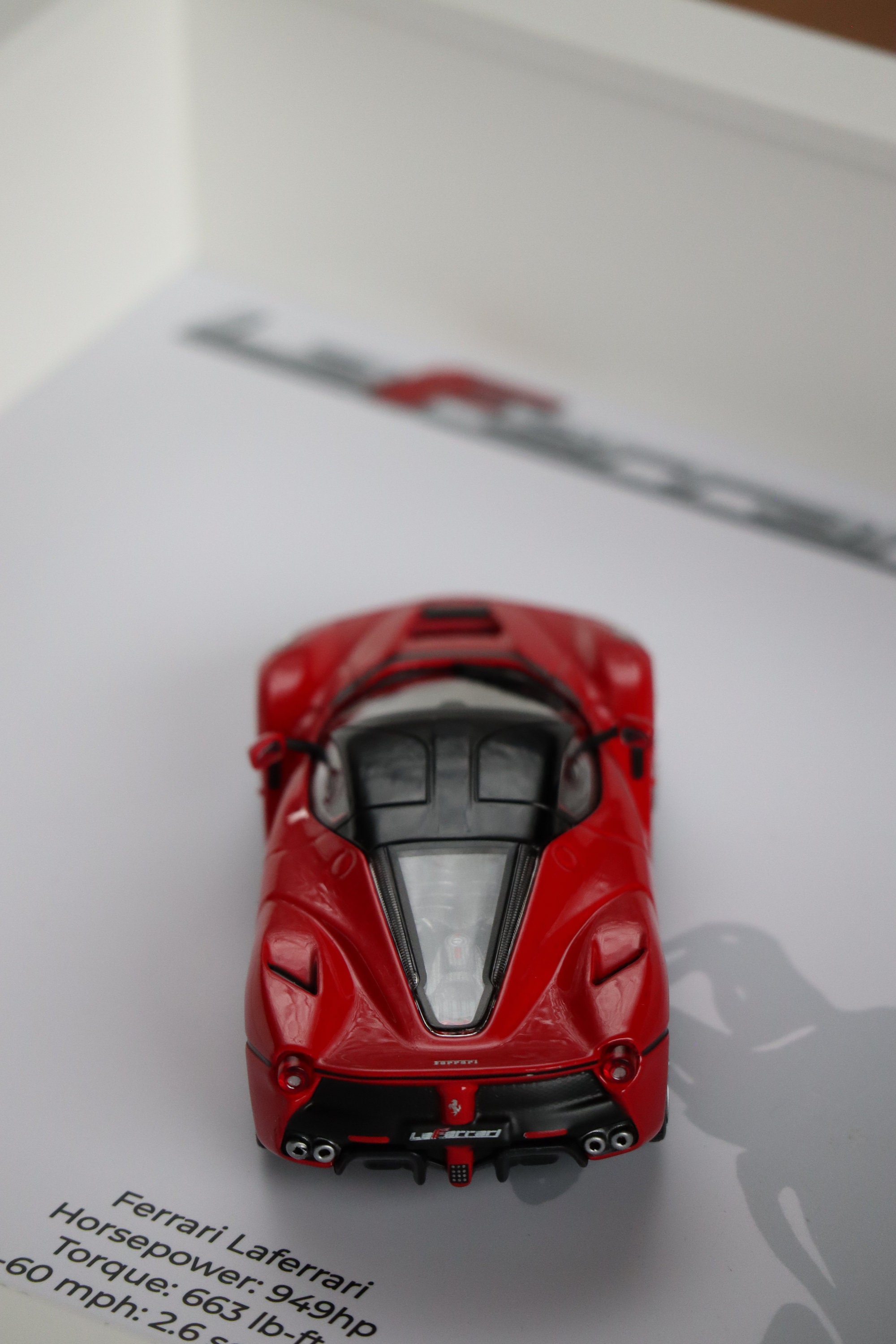Ferrari Laferrari 3D Shadow Box Framed Gift - Etsy