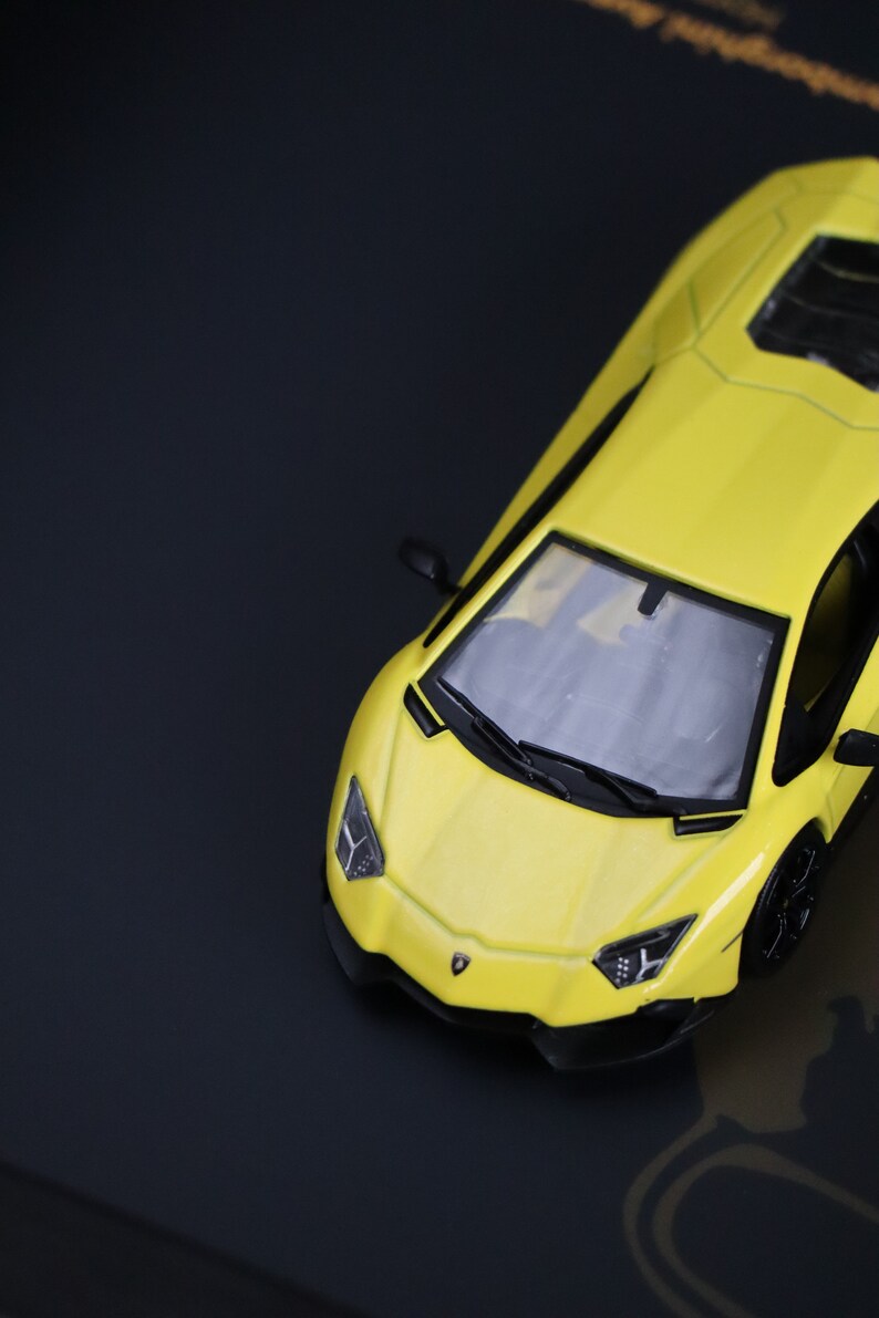 Lamborghini Aventador 50th Aniversario 3D Shadow Box Framed Gift - Etsy