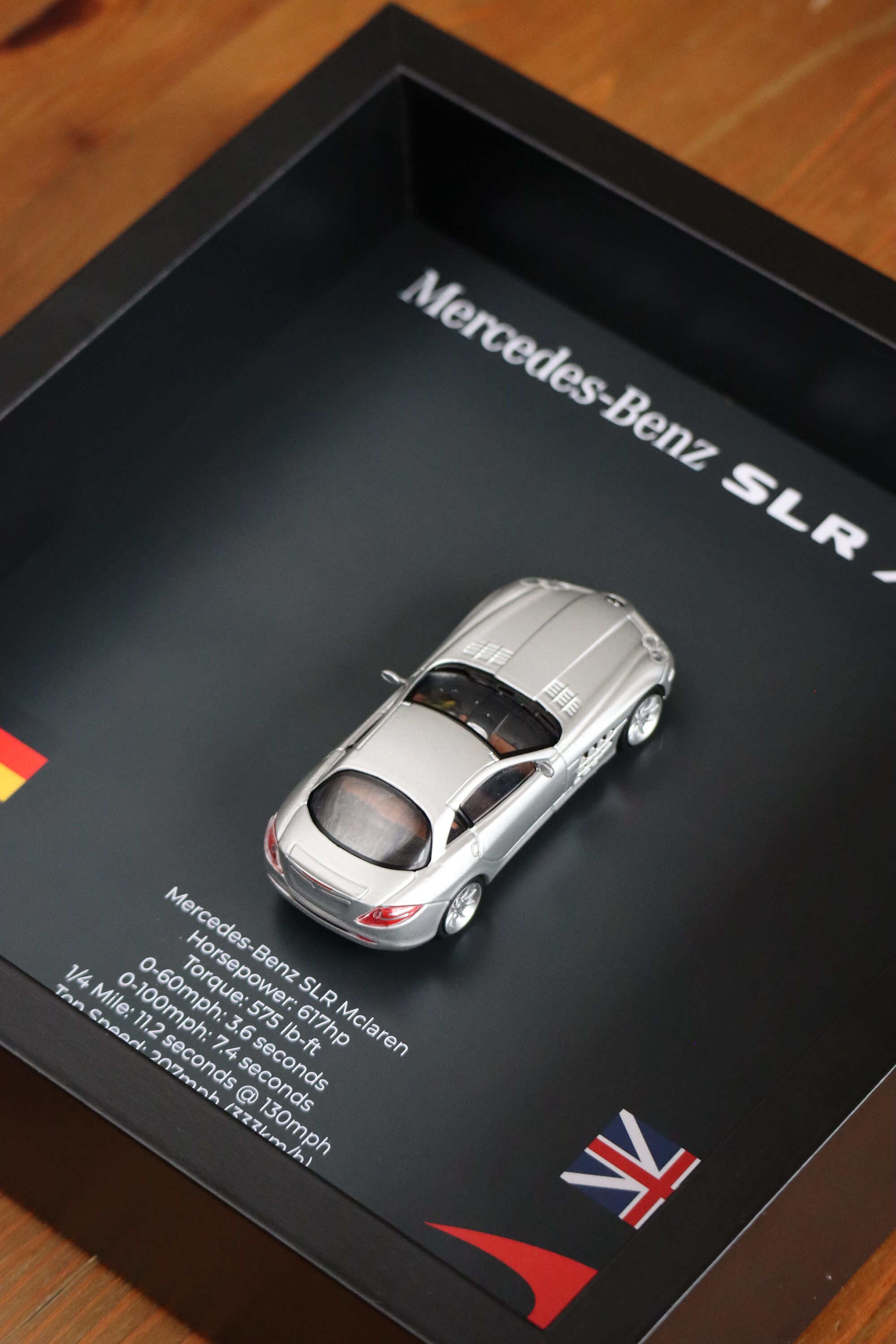 Mercedes Benz SLR Mclaren 3D Shadow Box Framed Gift - Etsy