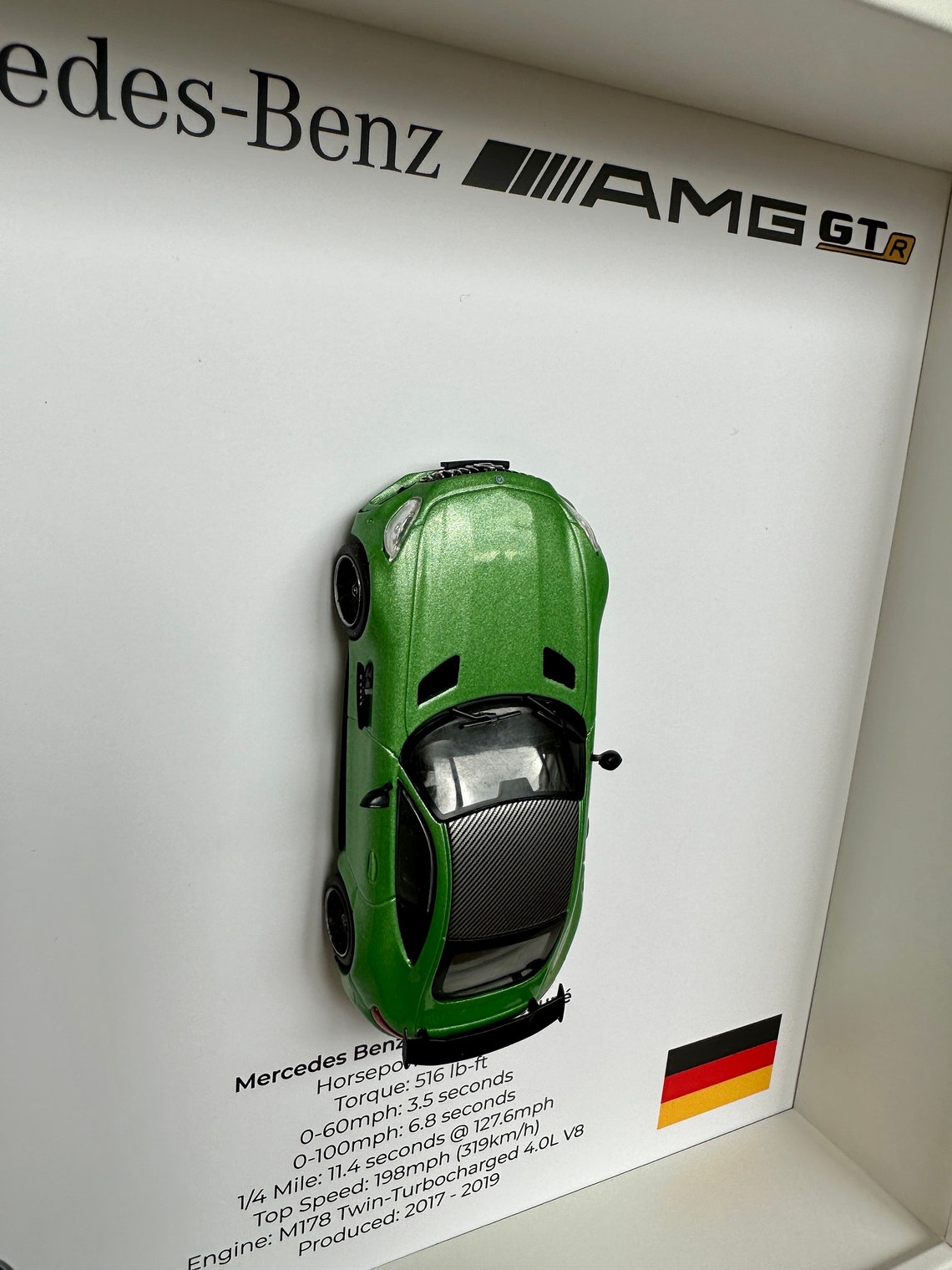 Mercedes Benz AMG GTR 3D Shadow Box Framed Gift - Etsy