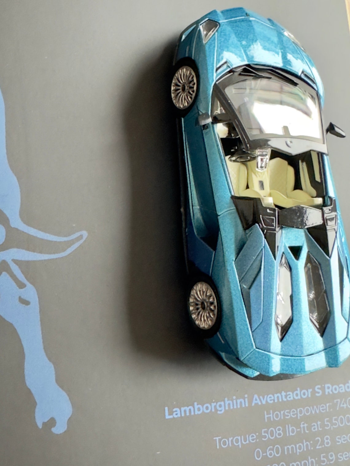 Lamborghini Aventador S Roadster Blue 3D Shadow Box Framed - Etsy UK