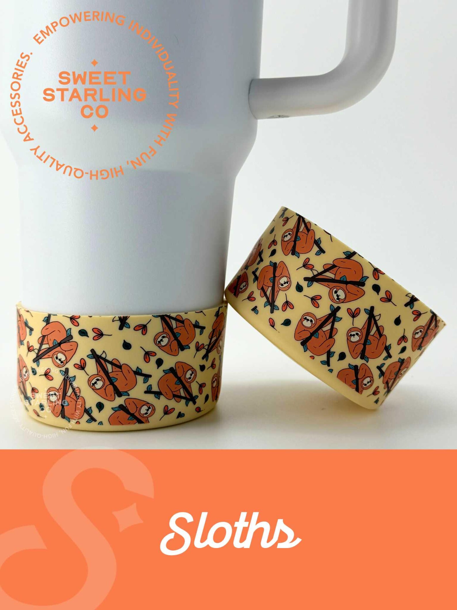 Sloths Tumbler Boots - Etsy