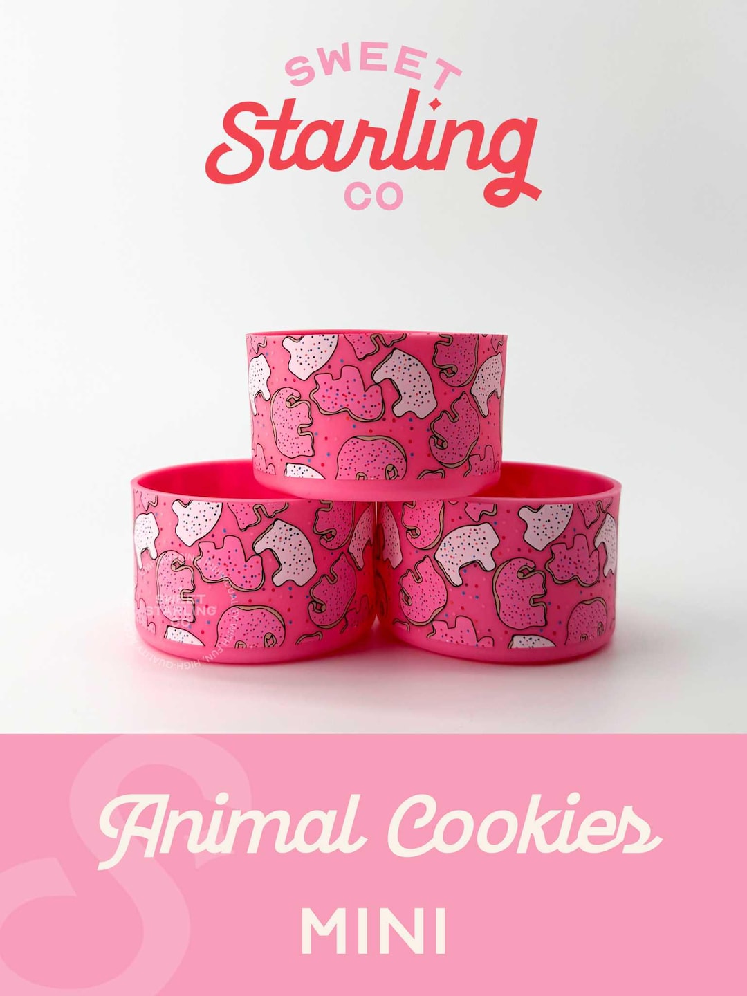 7cm Mini Animal Cookies Tumbler Boots - Etsy