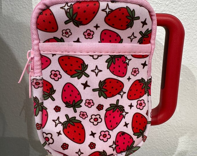 Strawberry Tumbler Wallets - Etsy