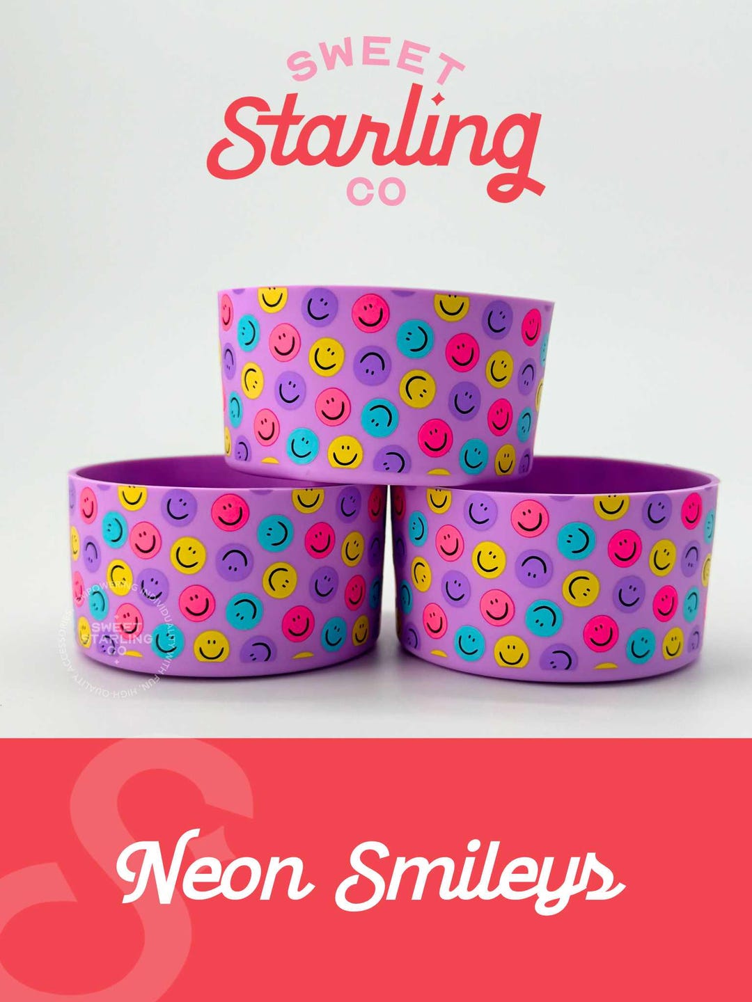 Neon Smileys Tumbler Boot - Etsy