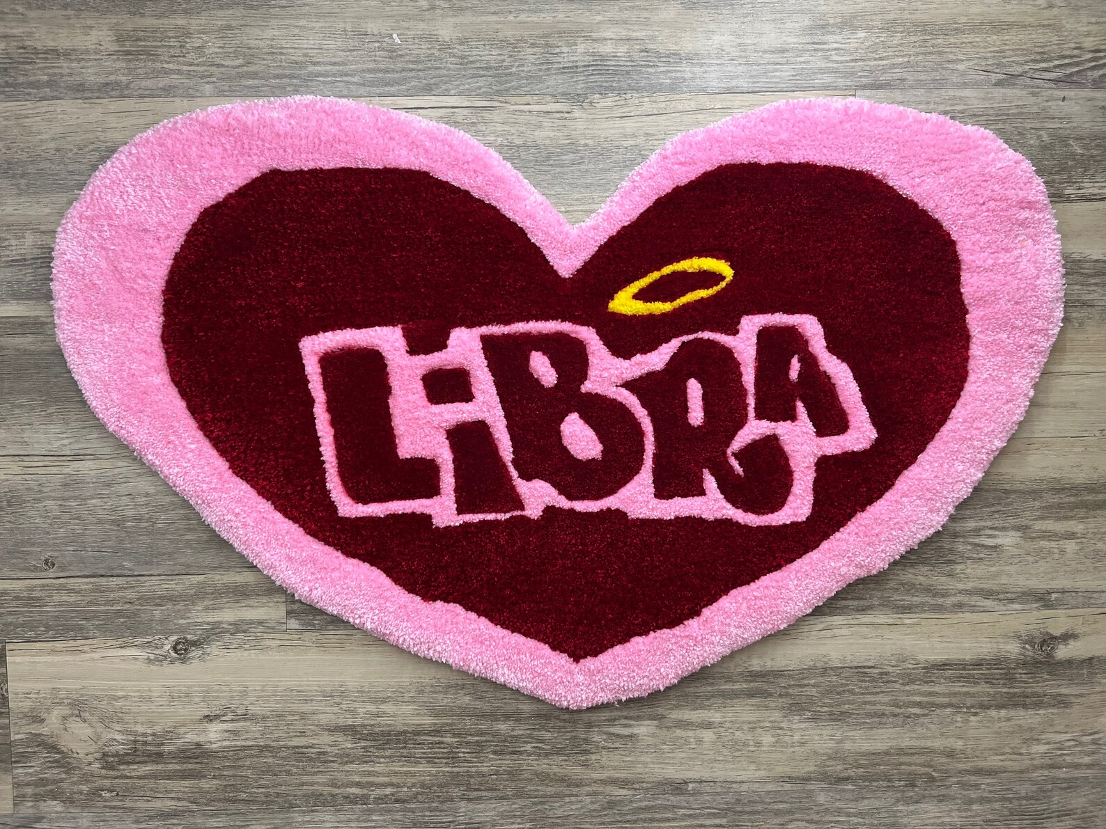 Custom Tufted Heart Zodiac Rug - Etsy