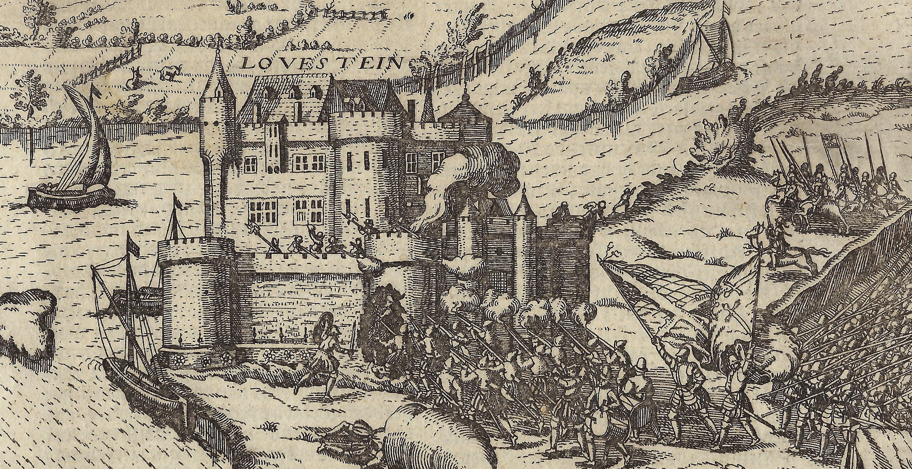 1616 Antique Original Engraving From the 17th Century Reconquest of ...