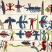 1897 Pictorial Writing of the Ojibwe Indians wabeno Songs. Native ...