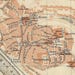 1913 COIMBRA, PORTUGAL Antique City Map Vintage Map Portuguese Town Map ...
