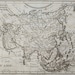1814 ASIA Antique Map 19th Century Original Map Antique Asian Print ...
