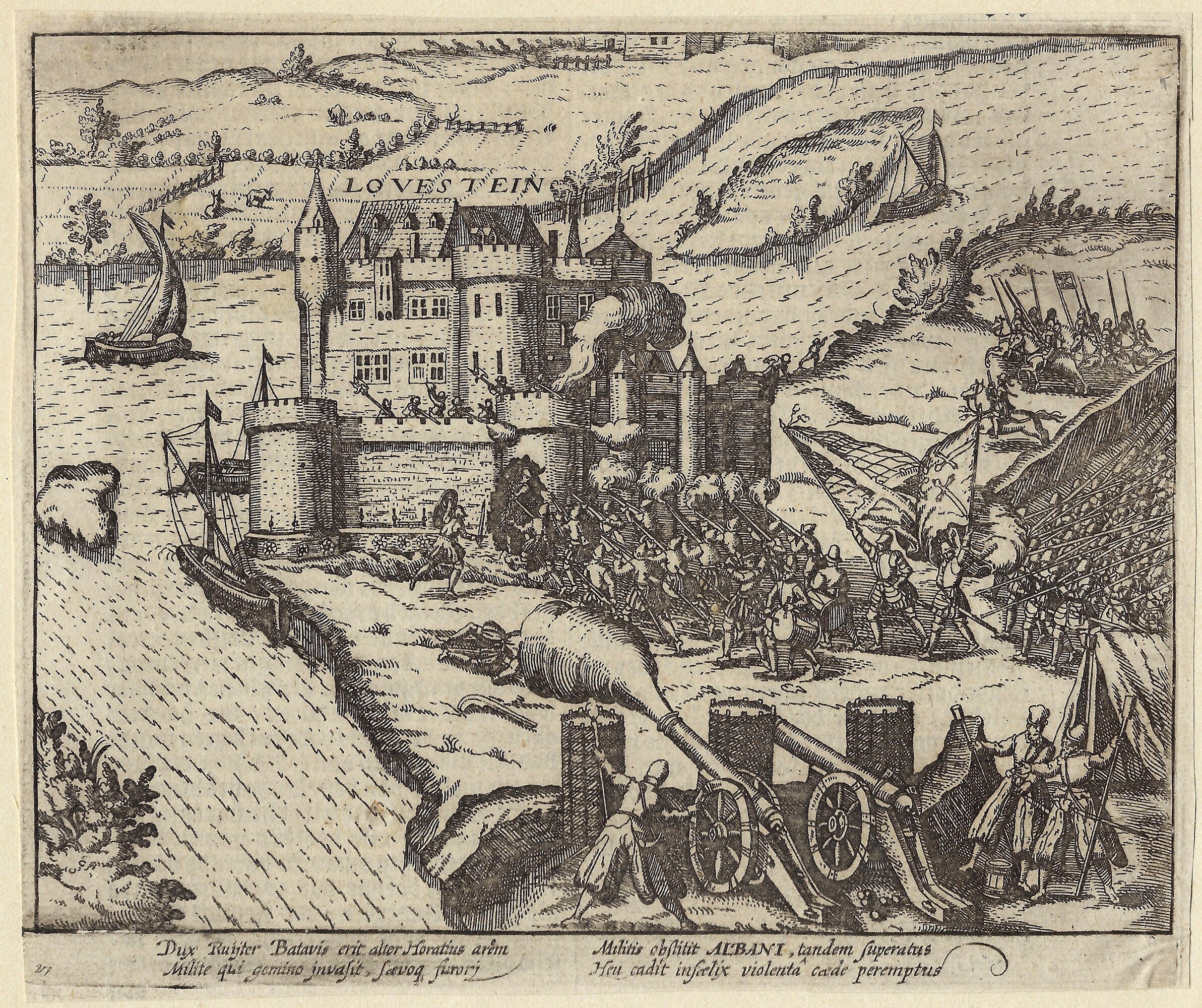 1616 Antique Original Engraving From the 17th Century Reconquest of ...