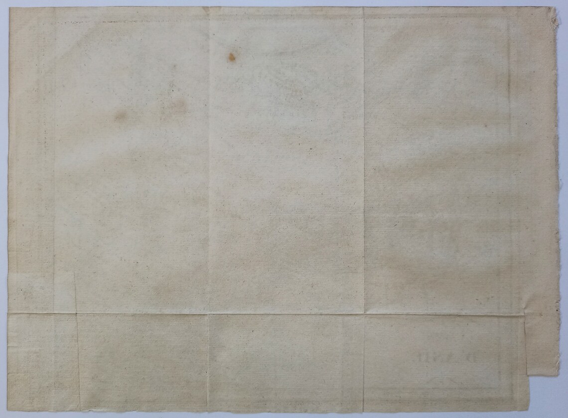 1814 ASIA Antique Map 19th Century Original Map Antique Asian Print ...