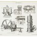 1893 STEAM ENGINES Print. Original Patent Engraving. Antique Steam ...