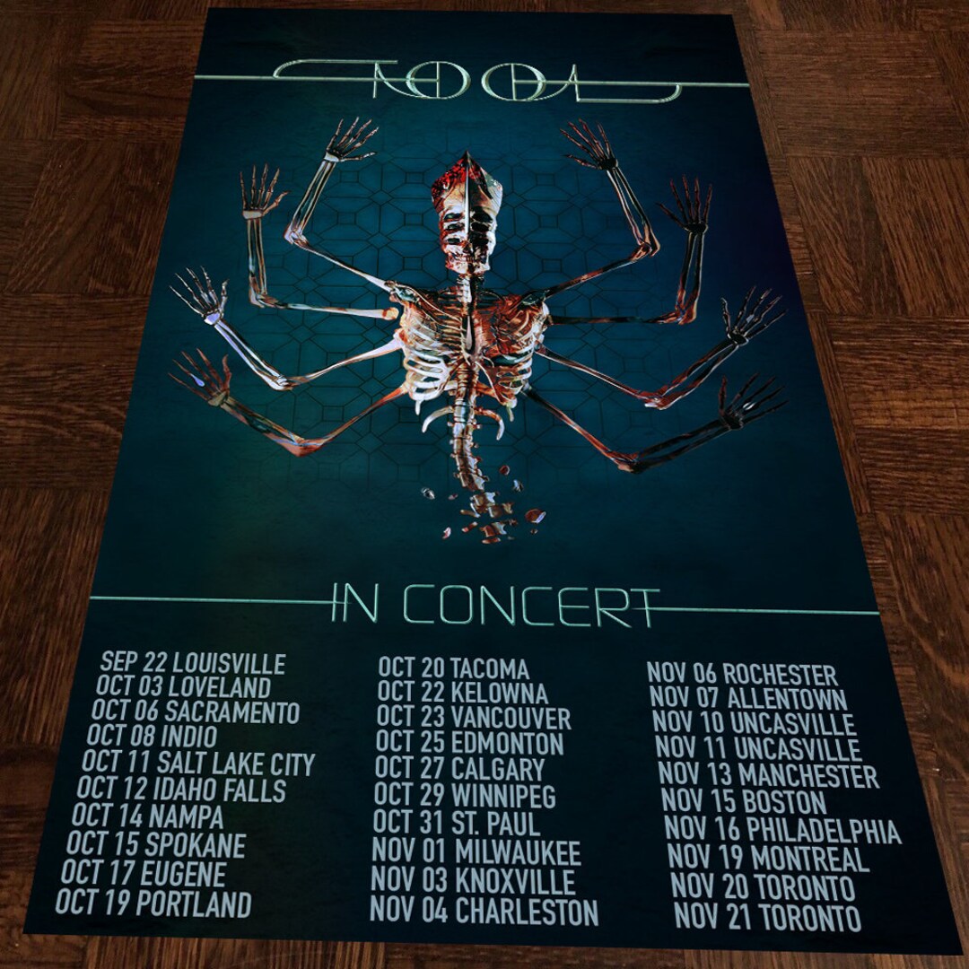 Tool Share 2023 Tour Poster - Etsy