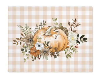 Fall Pumpkin Placemat - Etsy